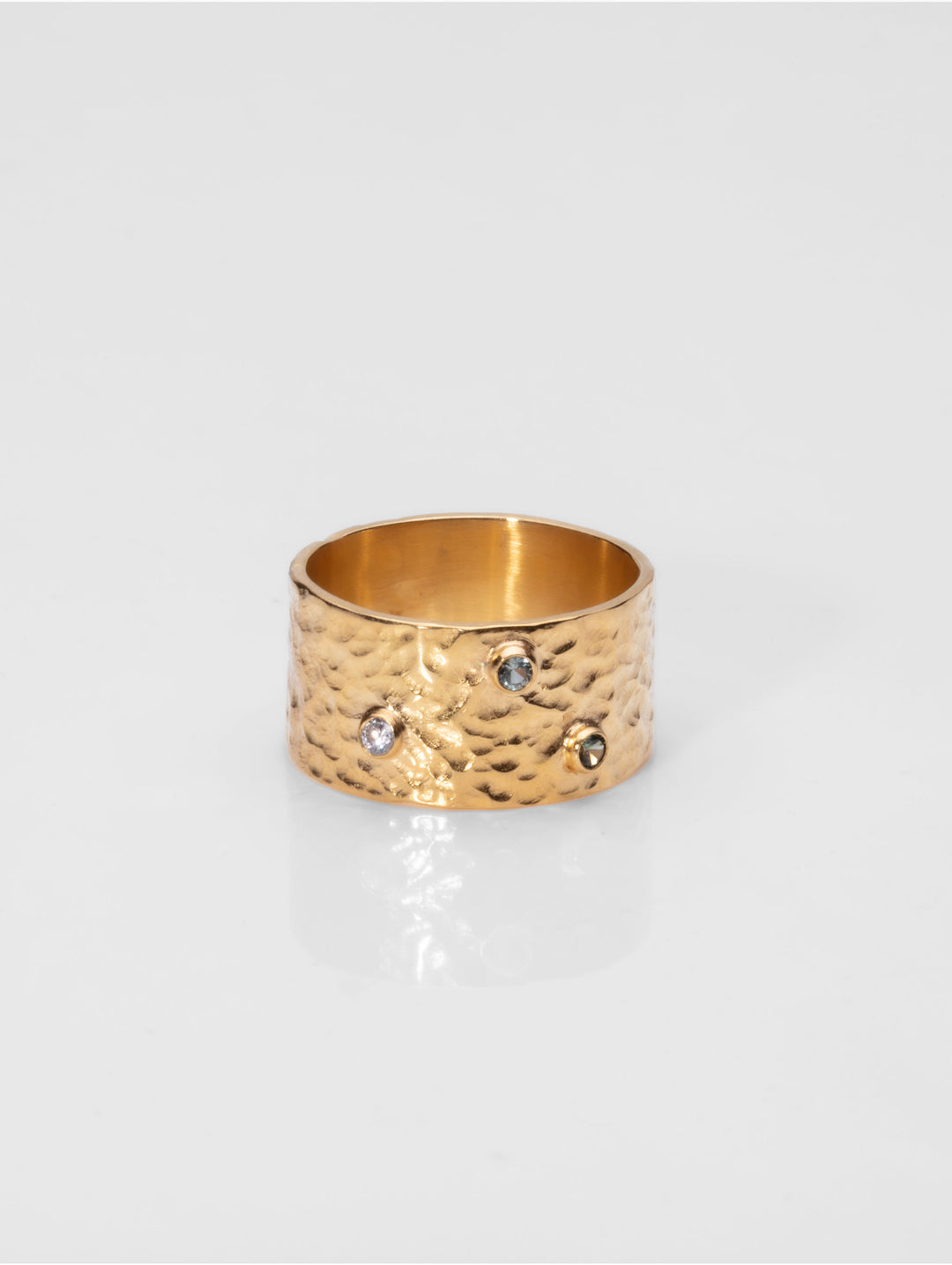 Wide Texture Ring – Lea Winberg Jewellery